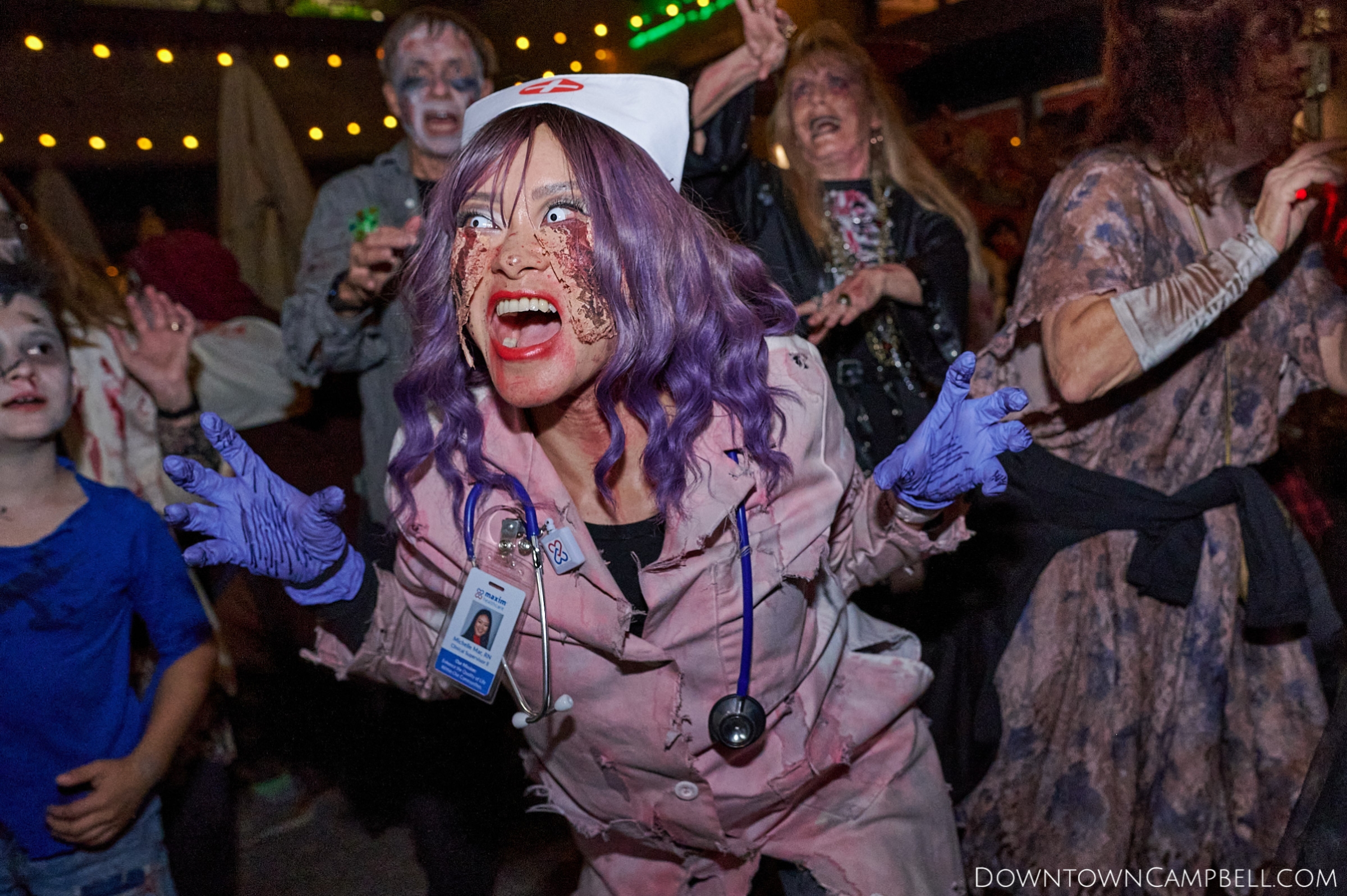 zombie walking challenge