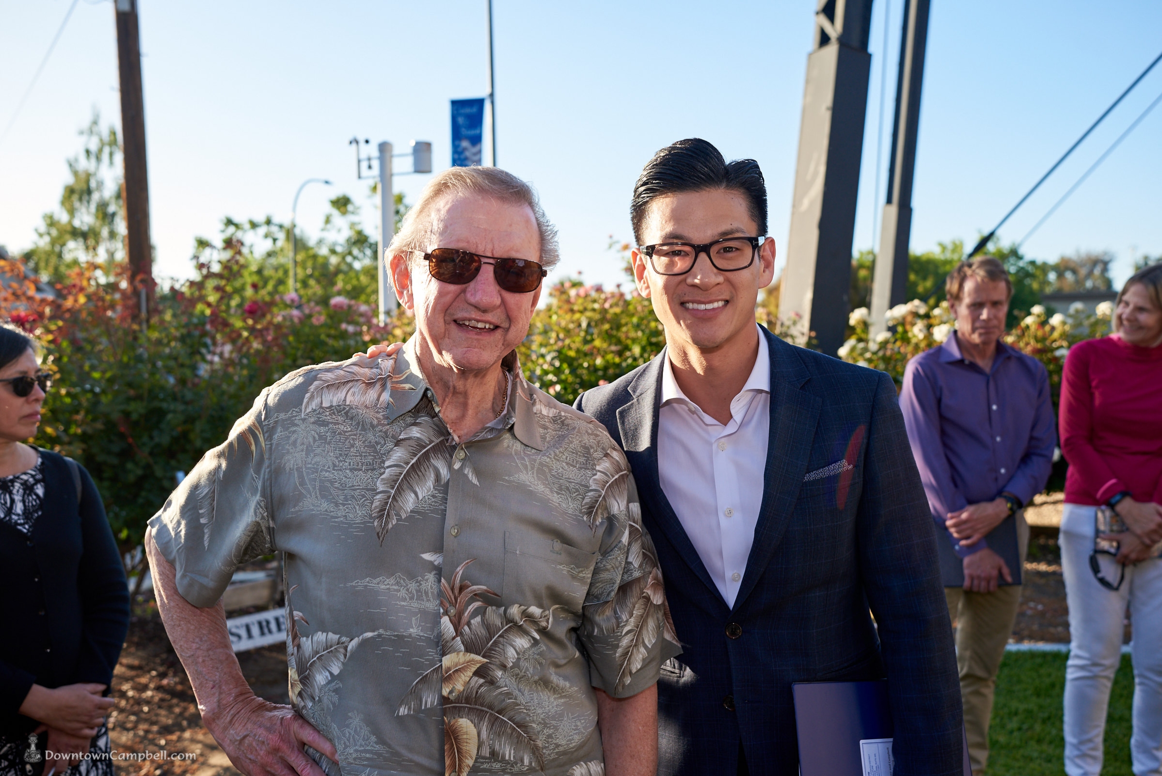 Pride Month Water Tower Lighting Ceremony with Evan Low | Downtown Campbell