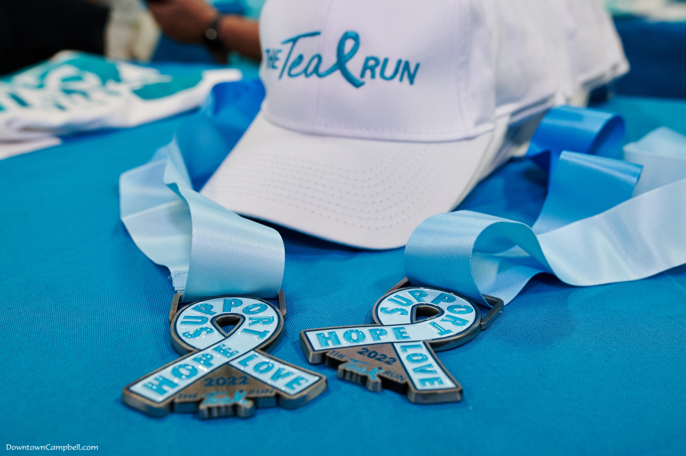 Join the Teal Run 5K to fight against Ovarian Cancer | Downtown Campbell