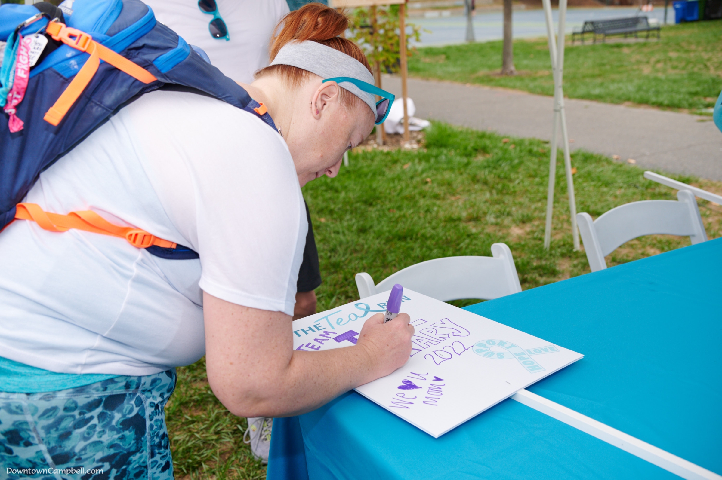 Join the Teal Run 5K to fight against Ovarian Cancer | Downtown Campbell