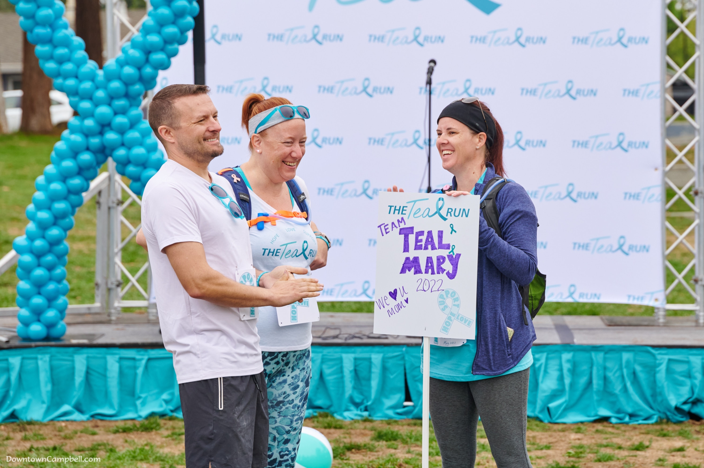 Join the Teal Run 5K to fight against Ovarian Cancer | Downtown Campbell