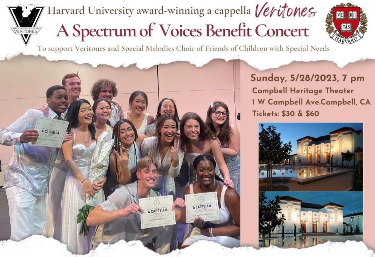 A Spectrum of Voices Benefit Concert featuring the Harvard-Radcliffe ...