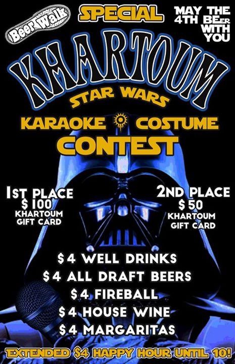 Star Wars Costume Contest & Karaoke Contest | Downtown Campbell