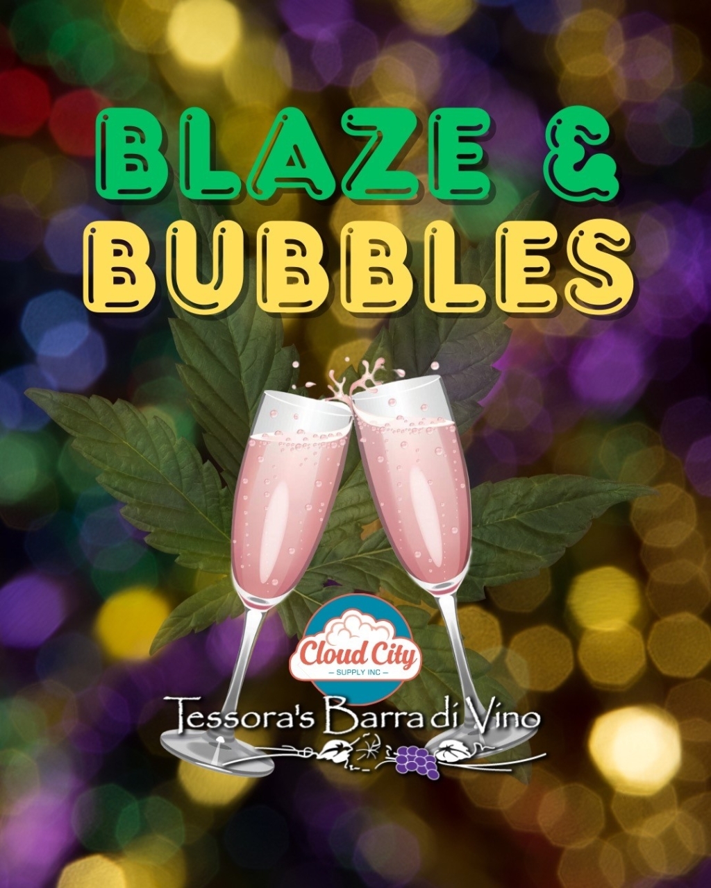 Blaze & Bubbles - Fat Tuesday Edition | Downtown Campbell