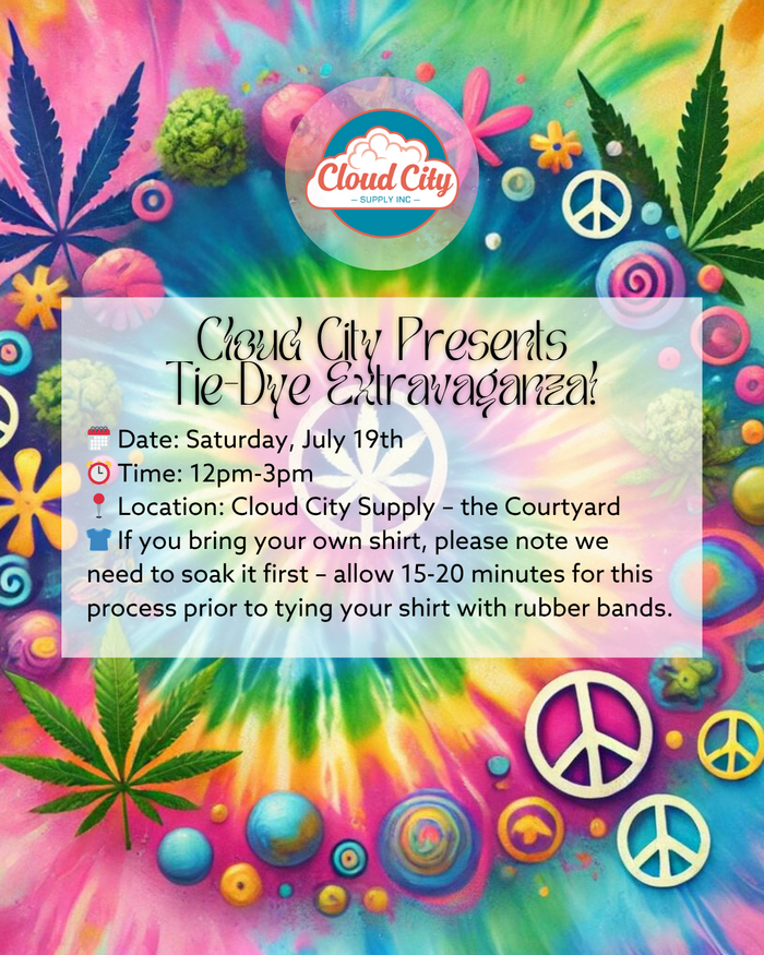 Cloud City Tie-Dye Extravaganza! | Downtown Campbell