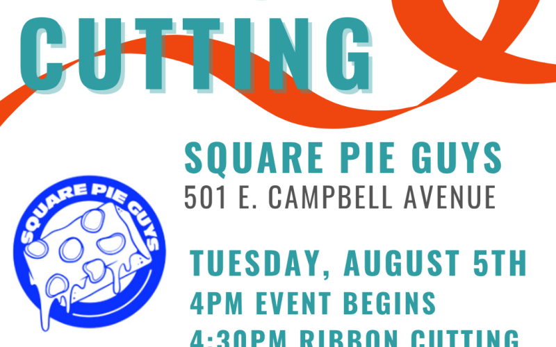 Square Pie Guys Ribbon Cutting and Grand Opening | Downtown Campbell
