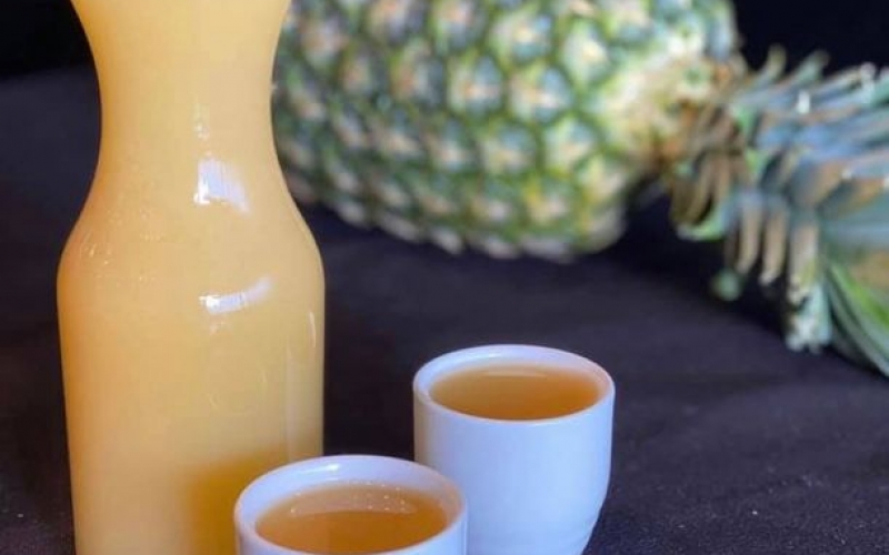 Pineapple Sake? YES! | Downtown Campbell