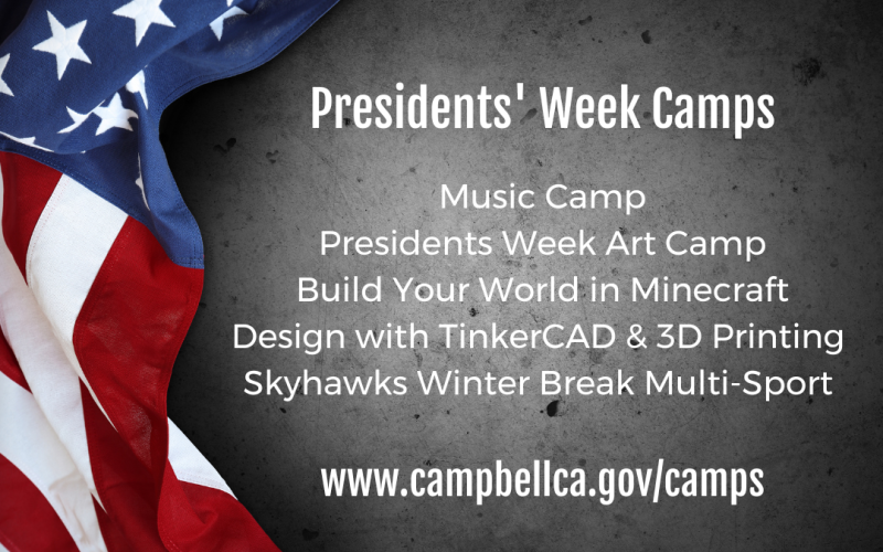 February Break Youth Camps! | Downtown Campbell