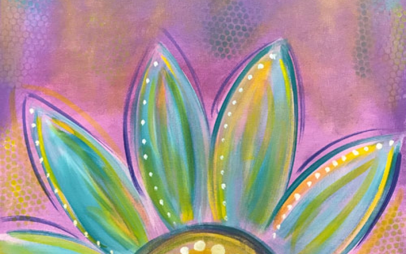 VinoPaint Virtual Creative ZOOM Painting Class – Floral Ambrosia, 08/06 ...