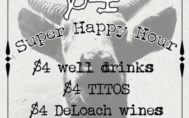 $4 Super Happy Hour at Khartoum | Downtown Campbell