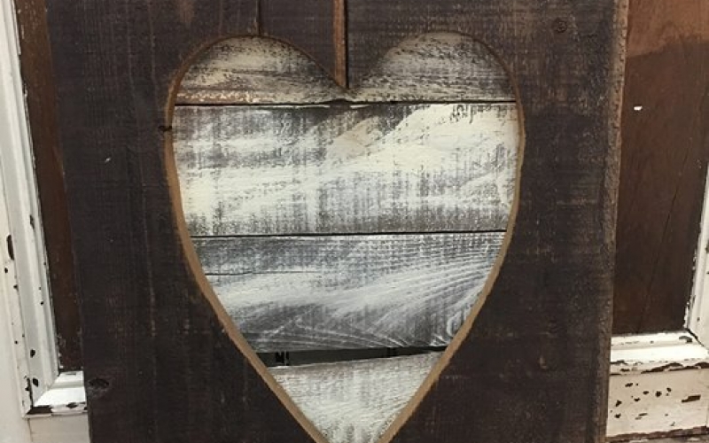 DIY Wood Hearts Workshop | Downtown Campbell