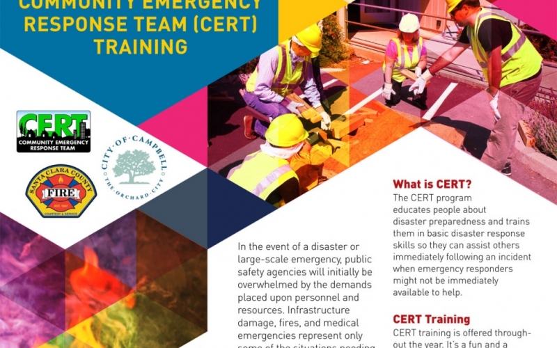 Campbell CERT Training Begins - January 2016 | Downtown Campbell