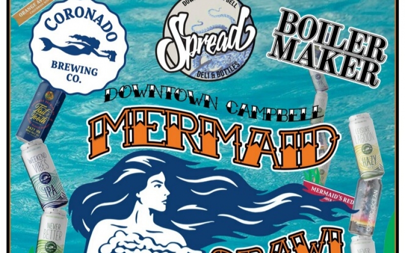 Coronado Mermaid's Crawl w/ Boiler Maker! | Downtown Campbell